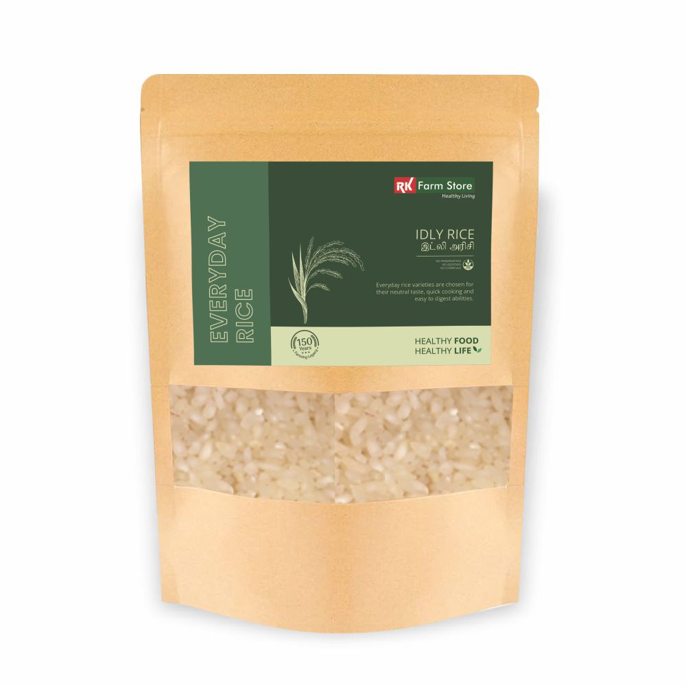 Idly Rice – Premium Parboiled Rice for Soft Idlis & Dosas | RK Farm Store